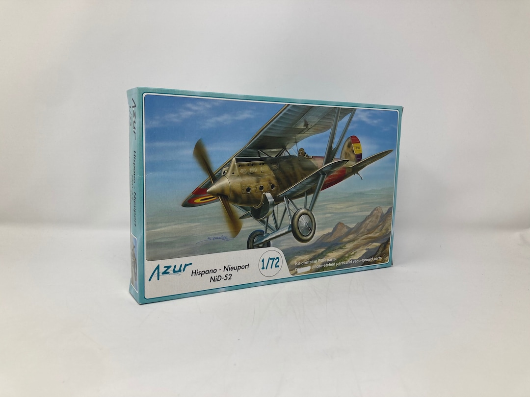 Azur Hispano Nieuport Nid-52 1/72 Scale Model Kit New in Box 144442 - Etsy