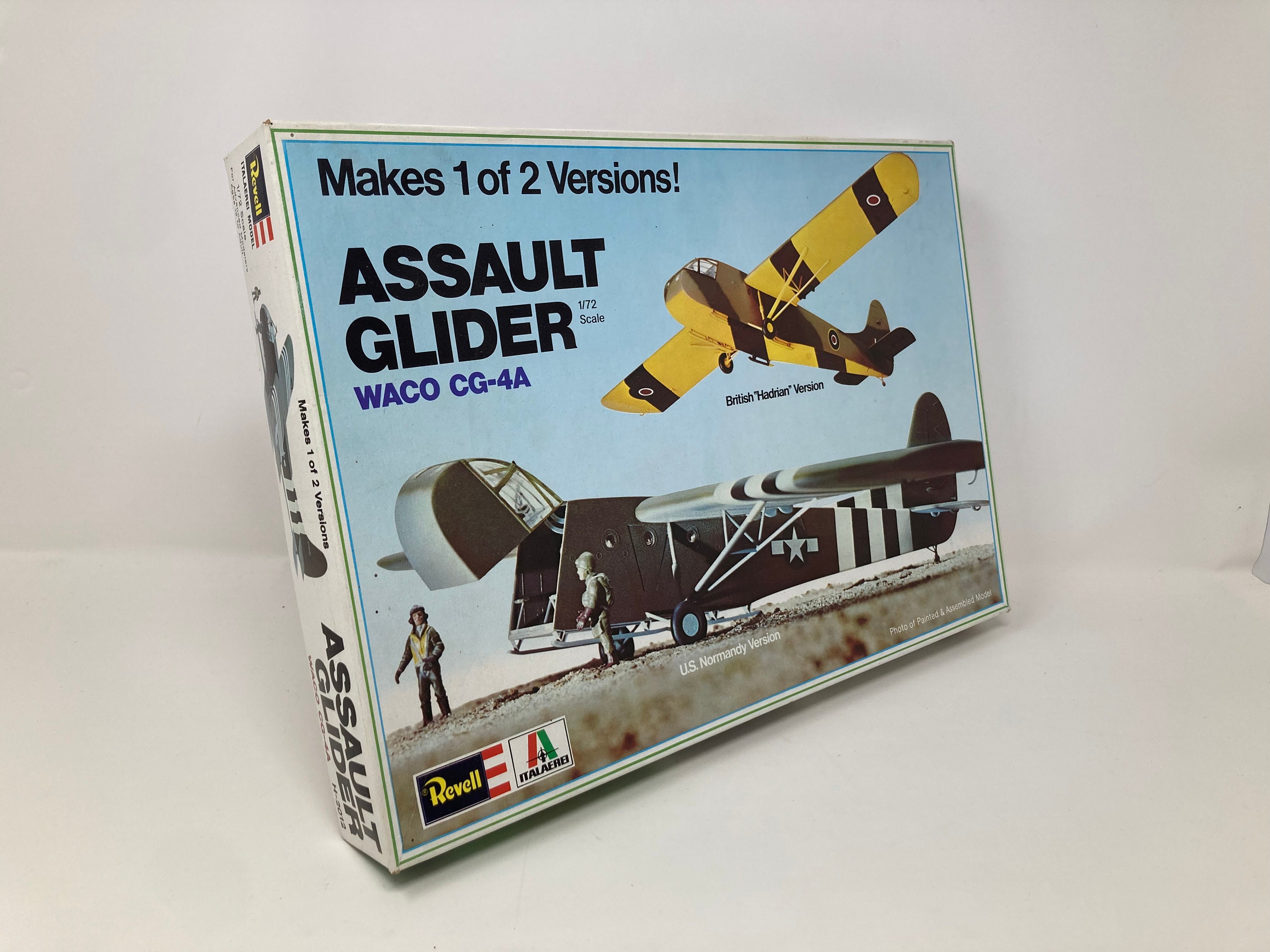 Revell Italaerei Assault Glider Waco CG-4A British hadrian Version 1/72 ...