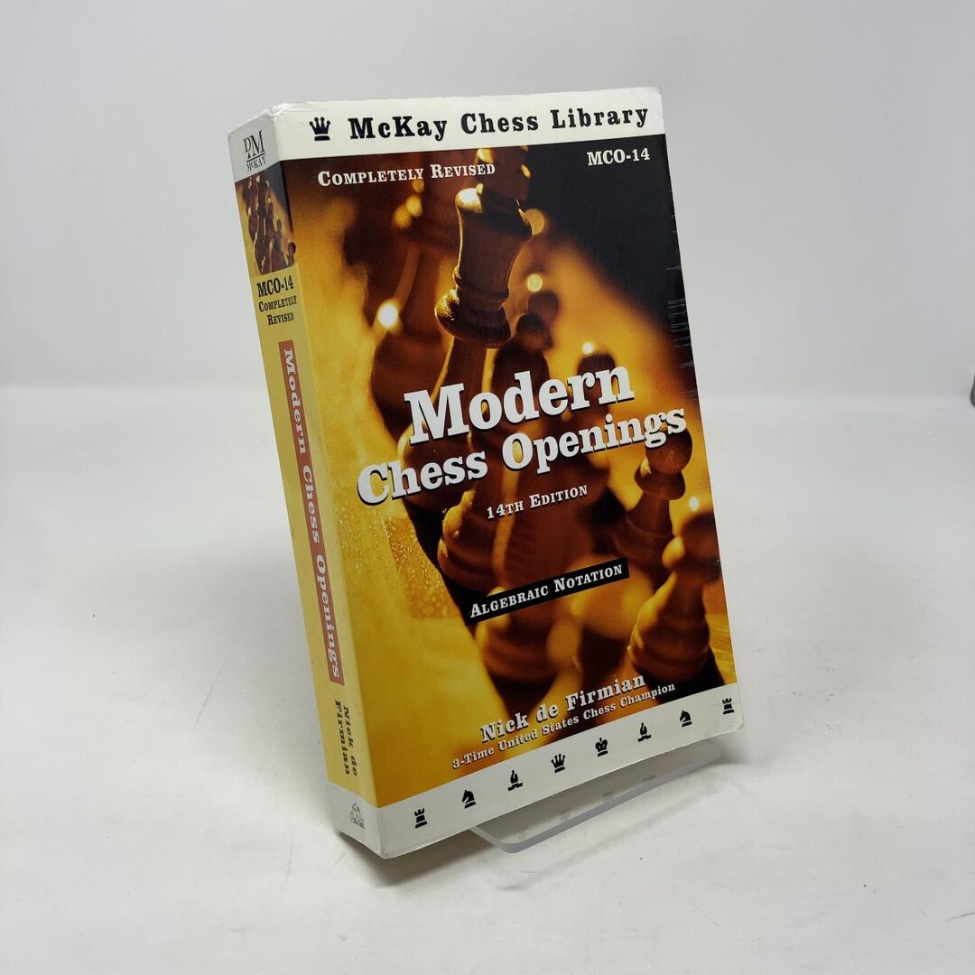 Modern Chess Openings by Nick De Firmian PB First Thus Paperback Very ...