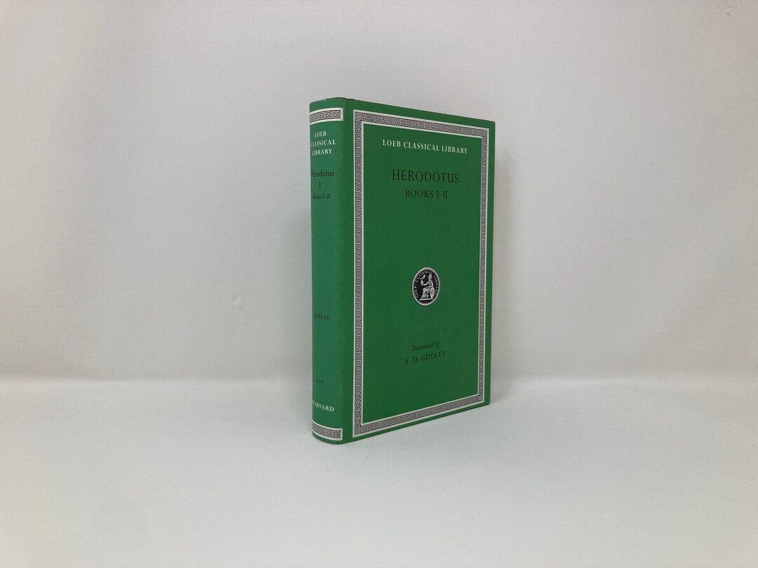 Loeb Classical Library the Persian Wars Volume I: Books 1-2 - Etsy