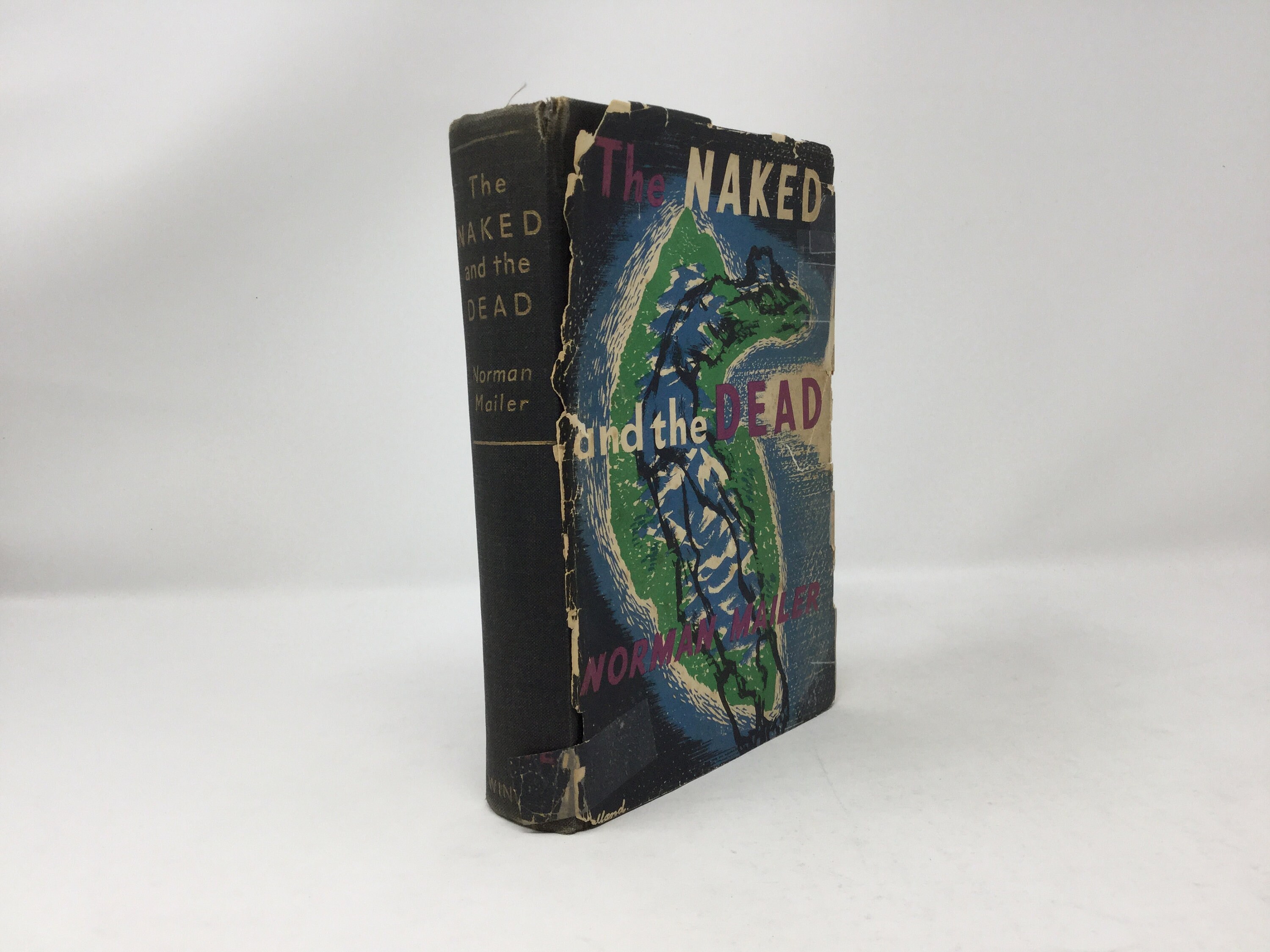 The Naked and the Dead by Norman Mailer Signed HC First 1st Very Good ...