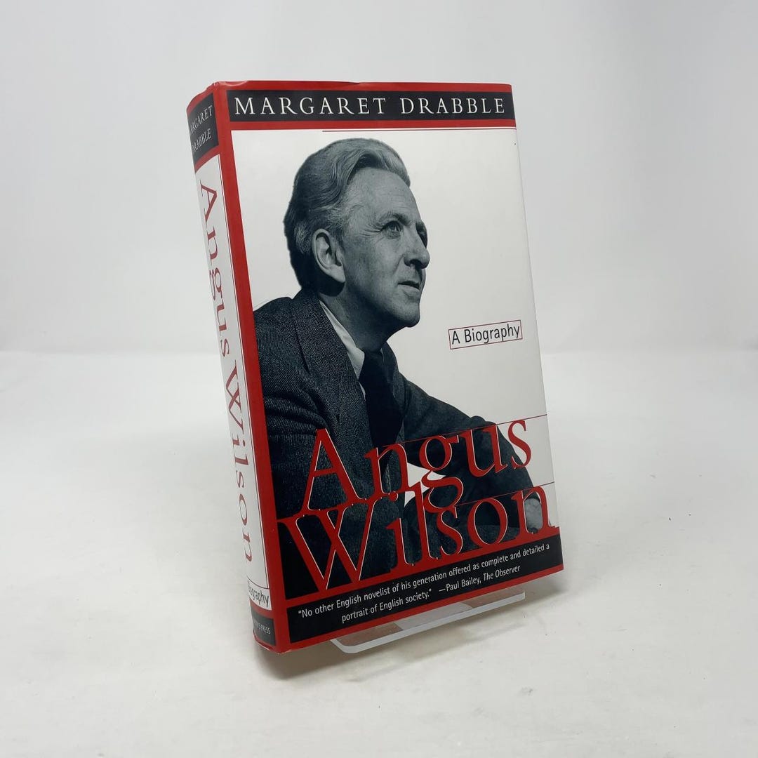 Angus Wilson by Margaret Drabble HC First Edition Hardcover Like New ...