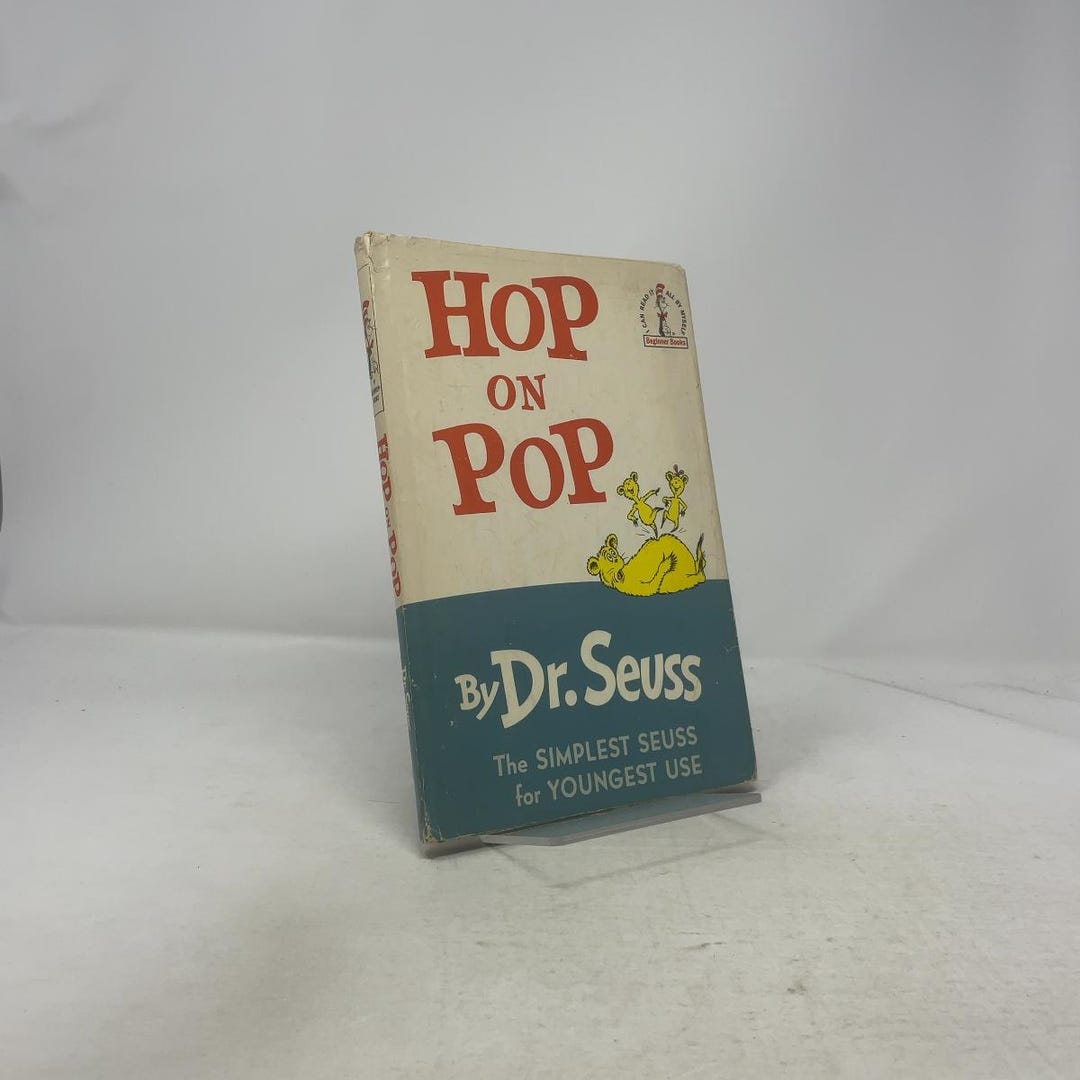 Hop on Pop by Dr. Seuss HC First Edition Hardcover Very Good 1963 ...