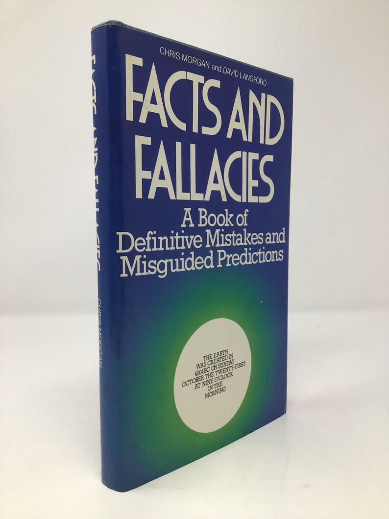 Facts and Fallacies by Chris Morgan HC Hardcover 1st First VG Very Good ...