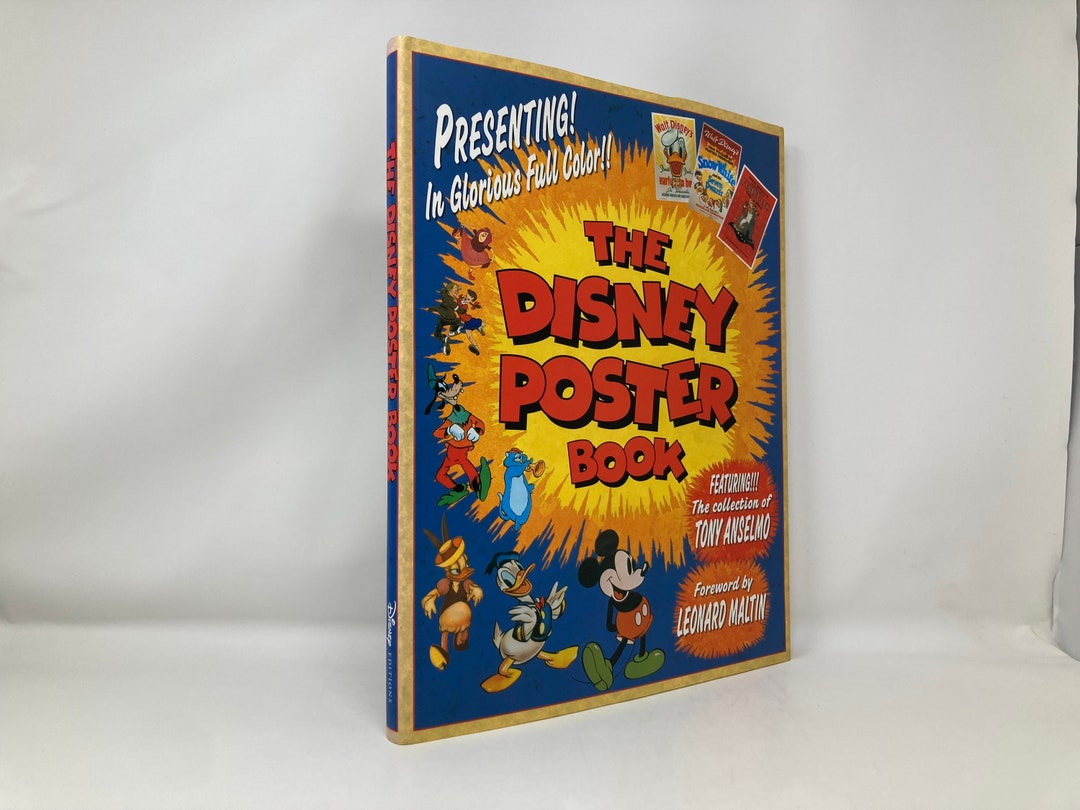 The Disney Poster Book by Disney Book Group HC Hardcover 1st First LN ...