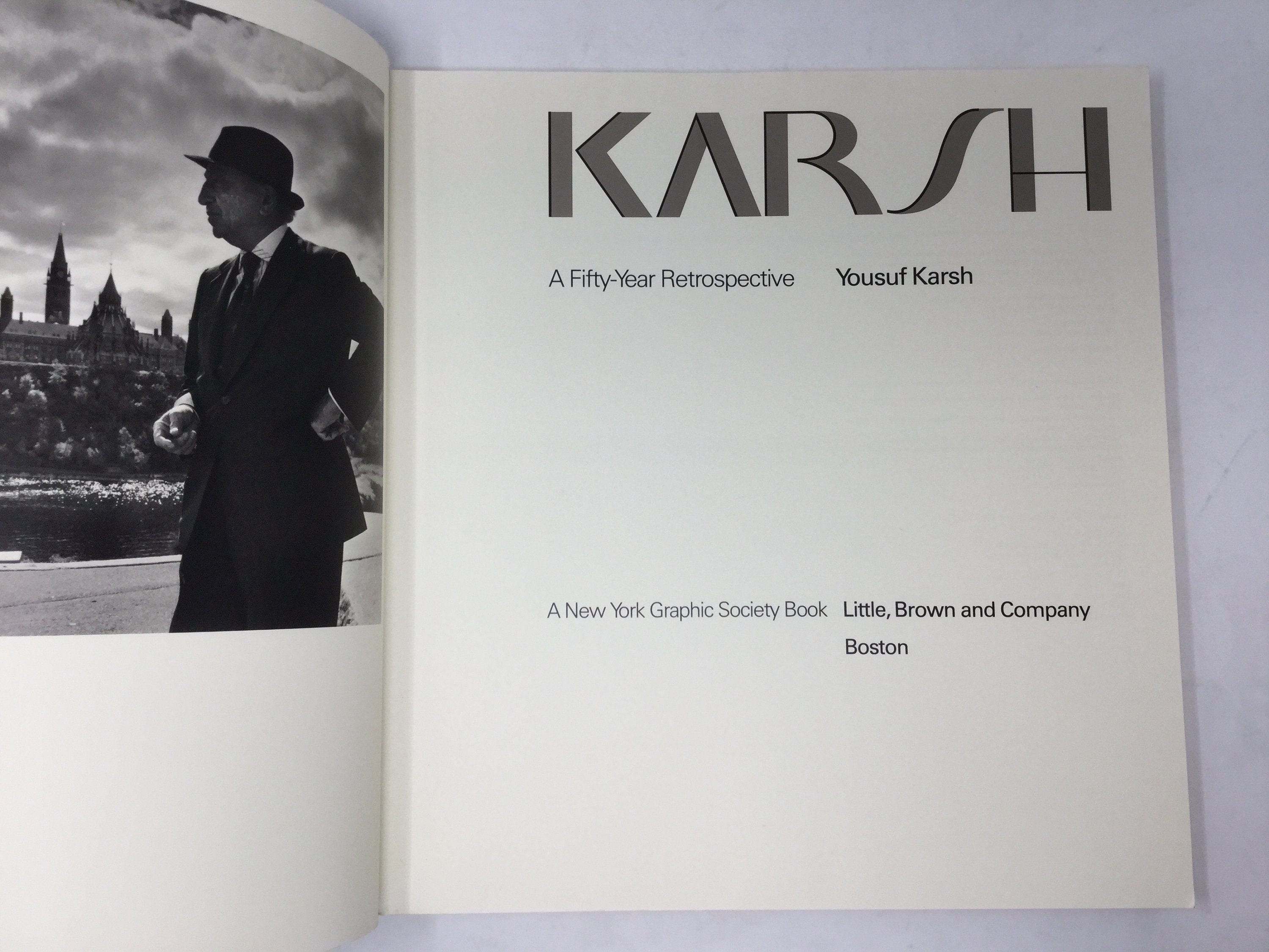 Karsh: A Fifty-year Retrospective by Yousuf Karsh Signed PB Paperback ...