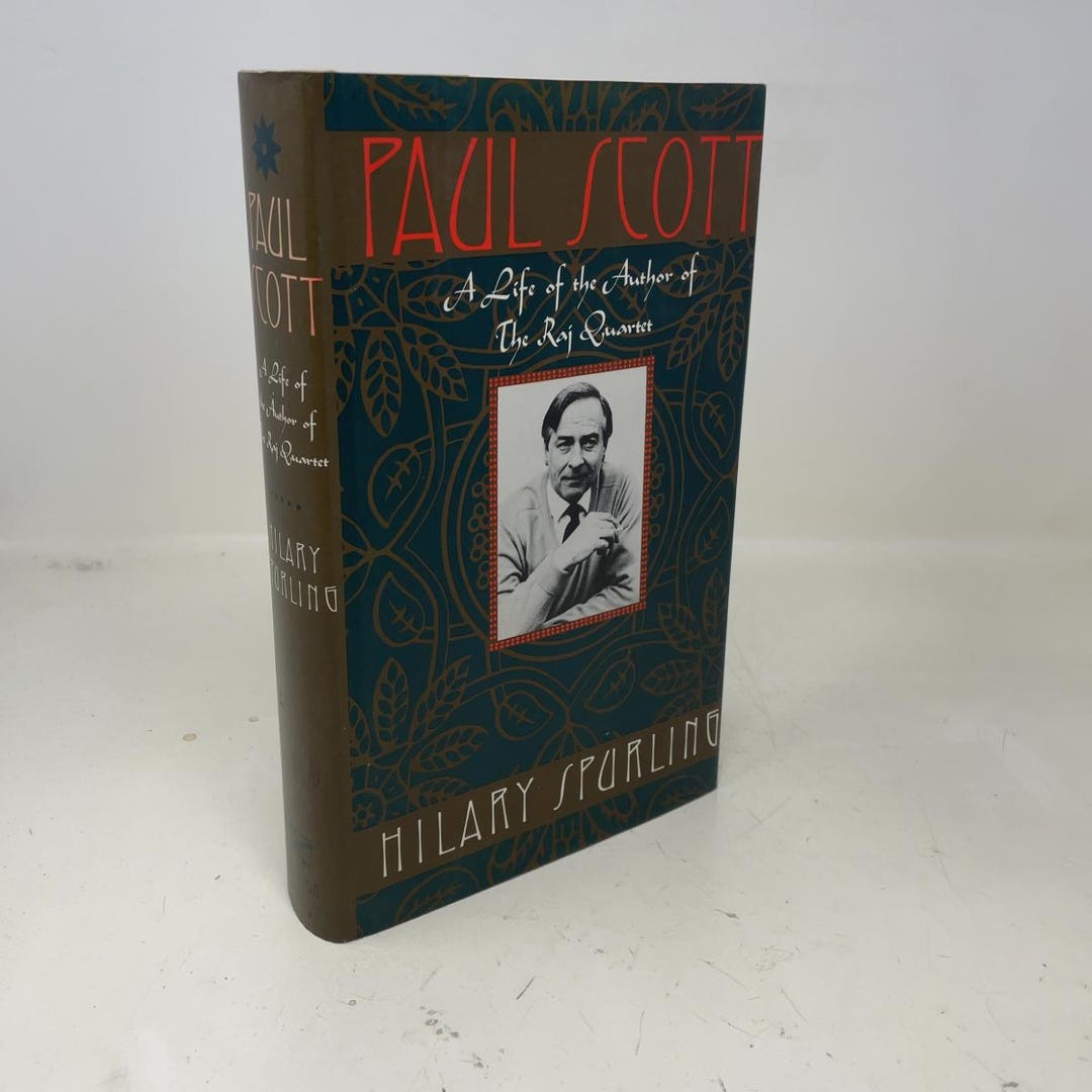 Paul Scott by Hilary Spurling HC First Thus Hardcover Like New 1991 ...