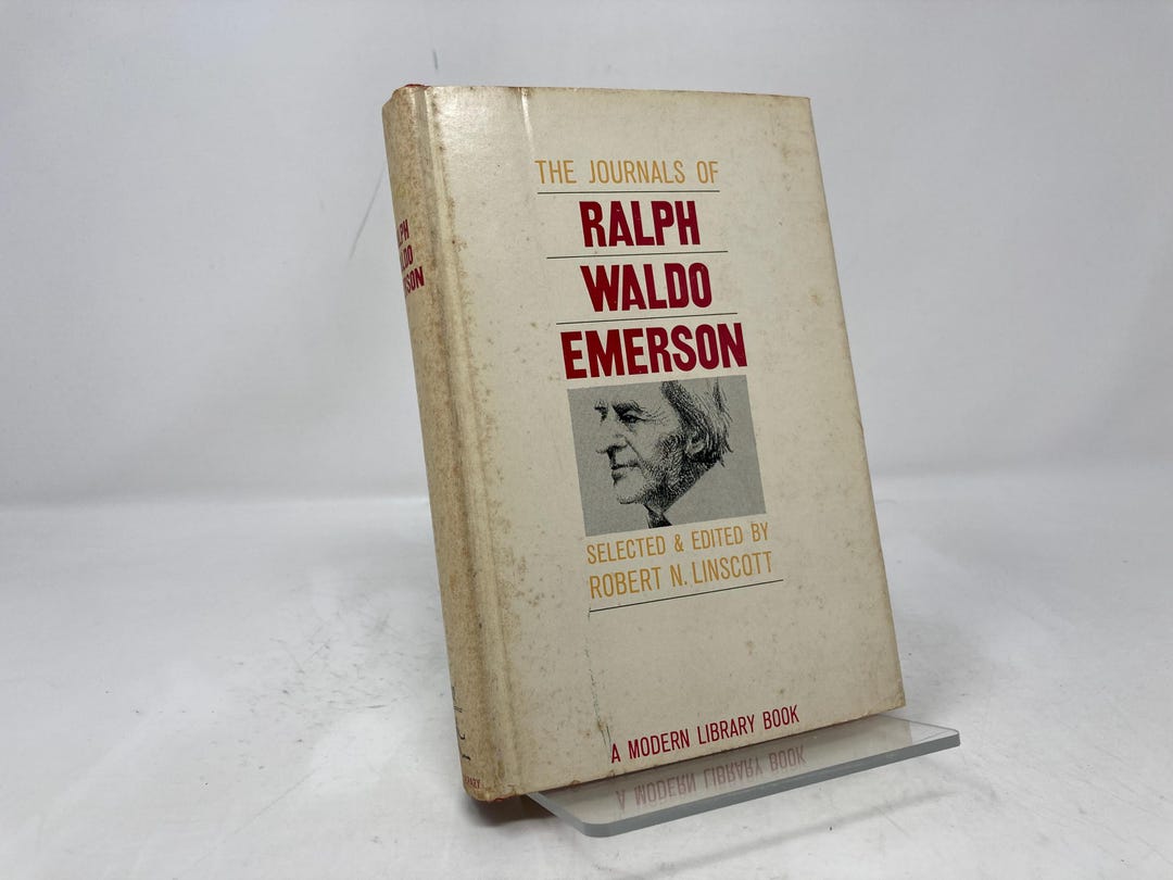 The Journals of Ralph Waldo Emerson by Robert N. Linscott HC Hardcover ...