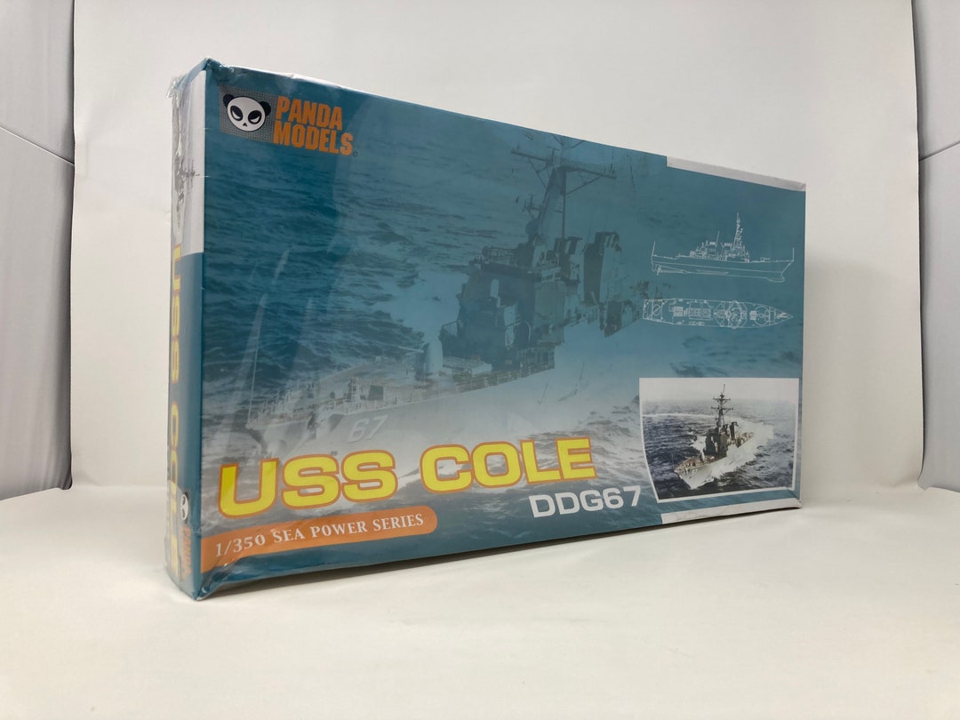 Panda Models USS Cole DDG67 1/350 Scale Model Kit New in Box 137777 ...