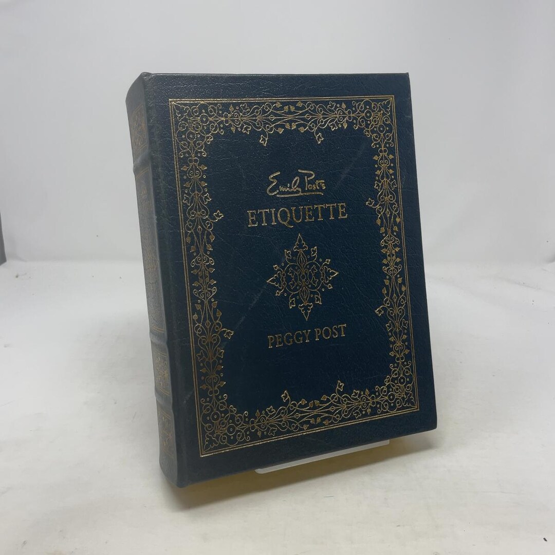 Emily Post's Etiquette by Peggy Post HC First Thus Hardcover Very Good ...