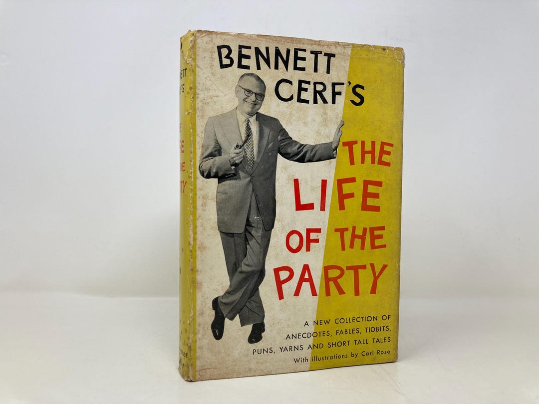 The Life of the Party by Bennett Cerf HC Hardcover 1st First VG Very ...