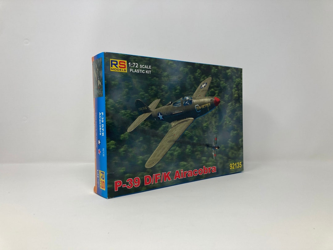 RS Models P-39 D/F/K Airacobra 1/72 Scale Model Kit New in Box 136416 ...