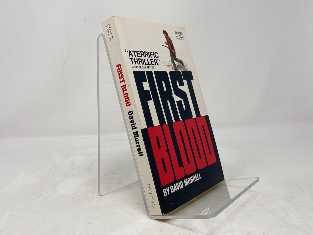 First Blood by David Morrell PB Paperback First Thus Like New 1973 ...