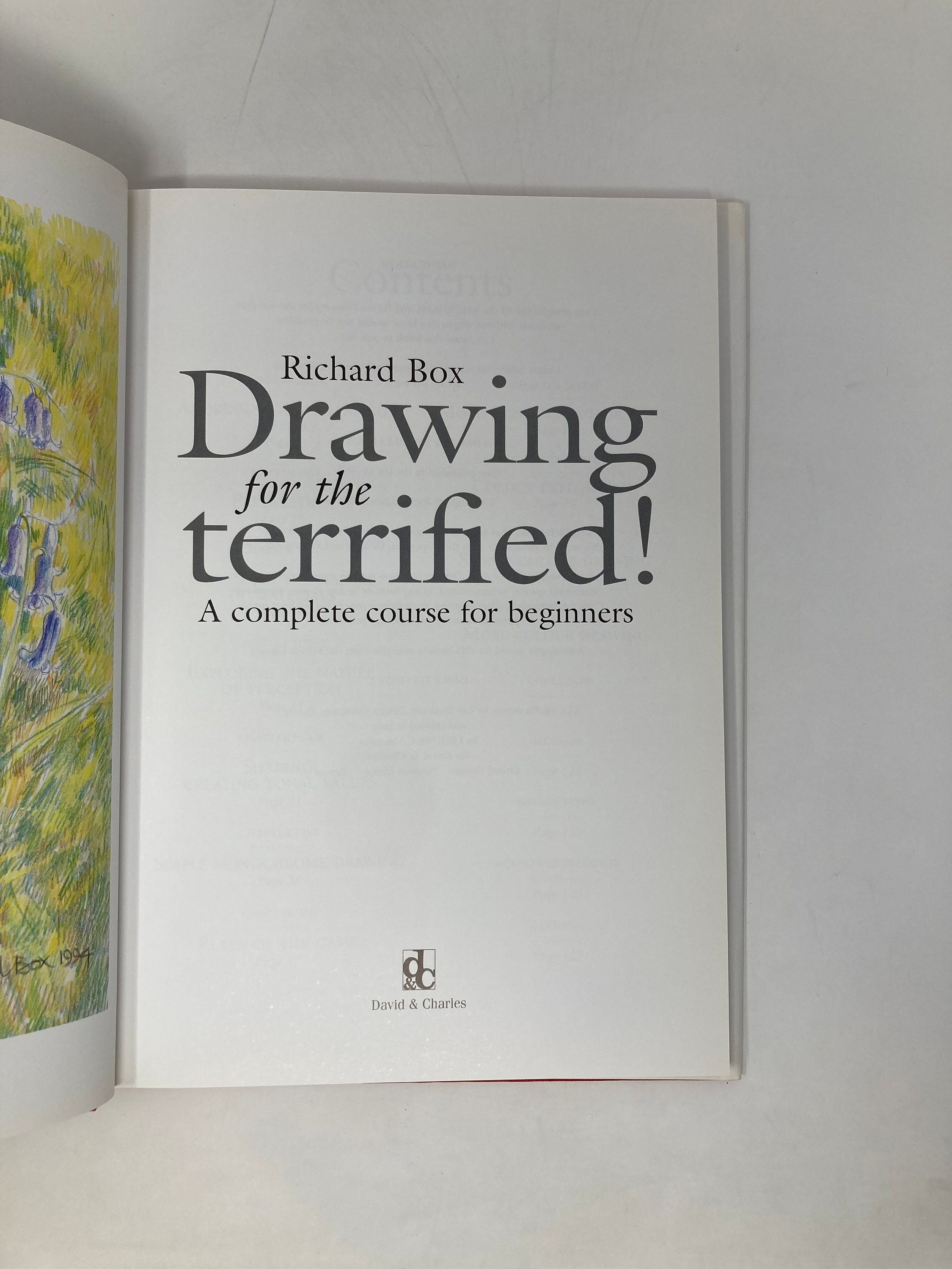 Drawing for the Terrified A Complete Course for Beginners by - Etsy Drawing for the Terrified A Complete Course for Beginners by - Etsy