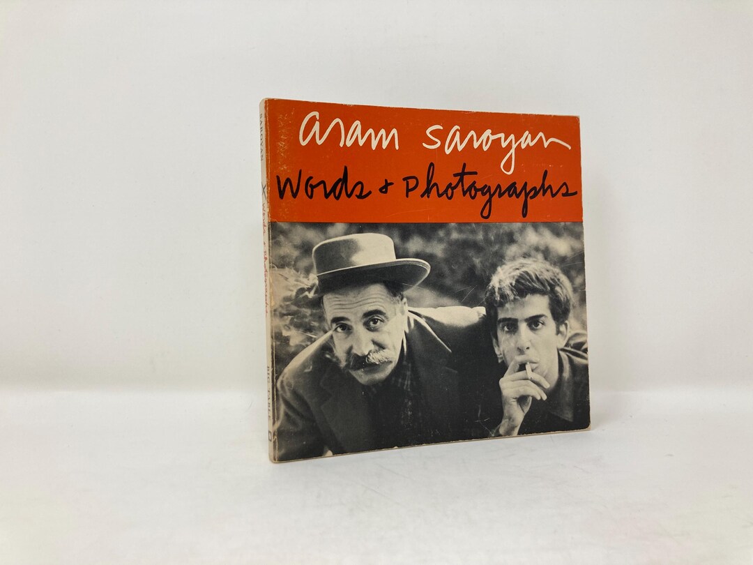 Words and Photographs by Aram Saroyan PB Paperback 1st First VG Very ...