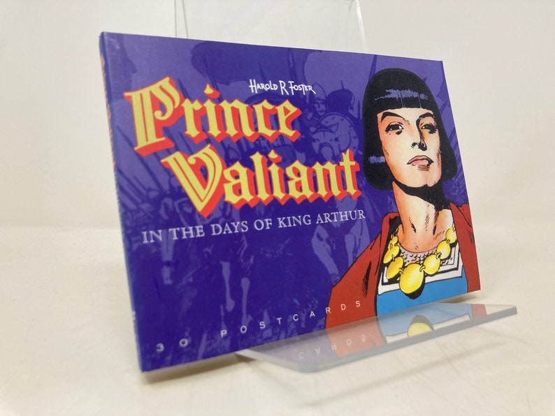 Prince Valiant Postcard Book by STC PB Paperback 1st First LN Like New ...