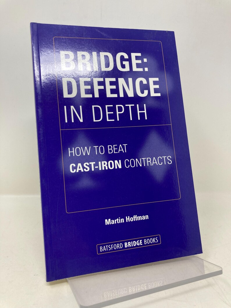 Bridge: Defense in Depth by Martin Hoffman PB Paperback 1st Thus LN ...