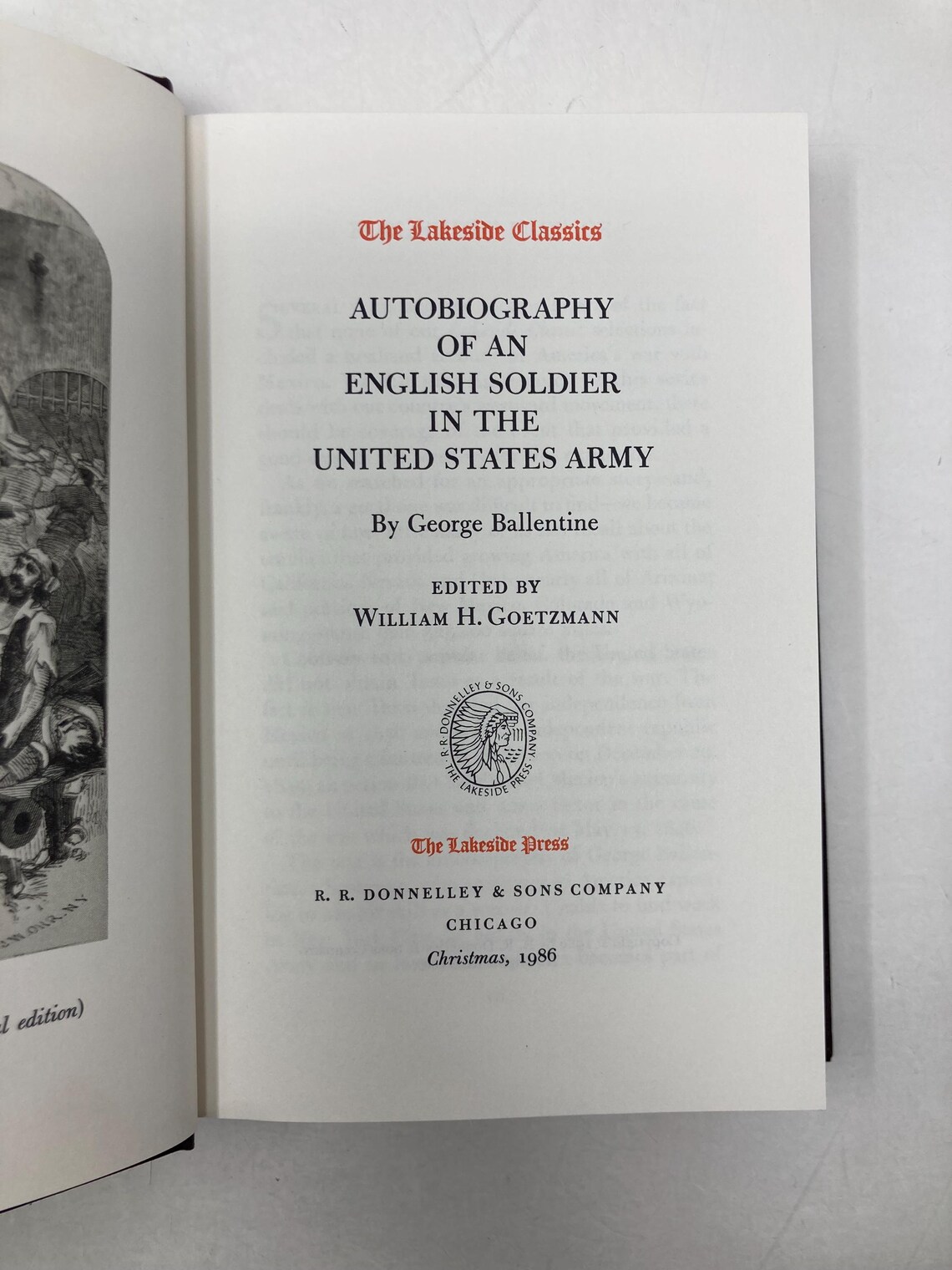 Autobiography of an English Soldier in the United States Army by George ...