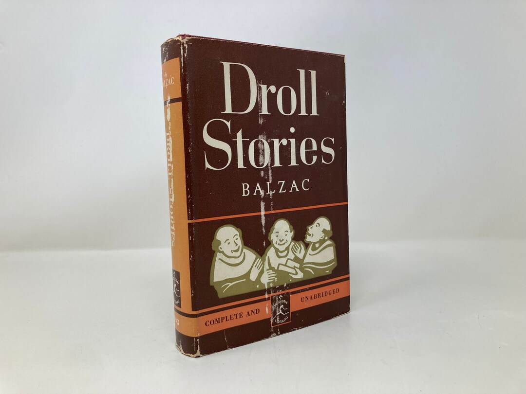 Droll Stories (modern Library 193) by Honore De Balzac Hardcover HC ...