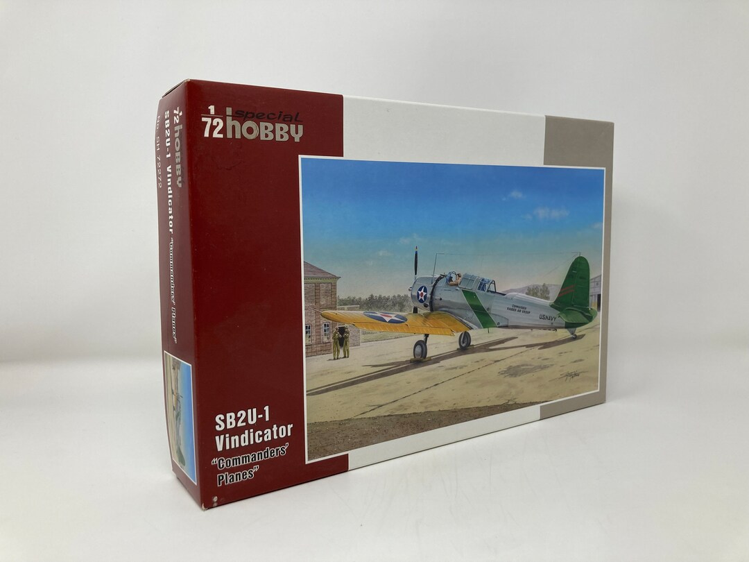 Special Hobby SB2U-1 Vindicator commanders Planes 1/72 Scale Model Kit ...