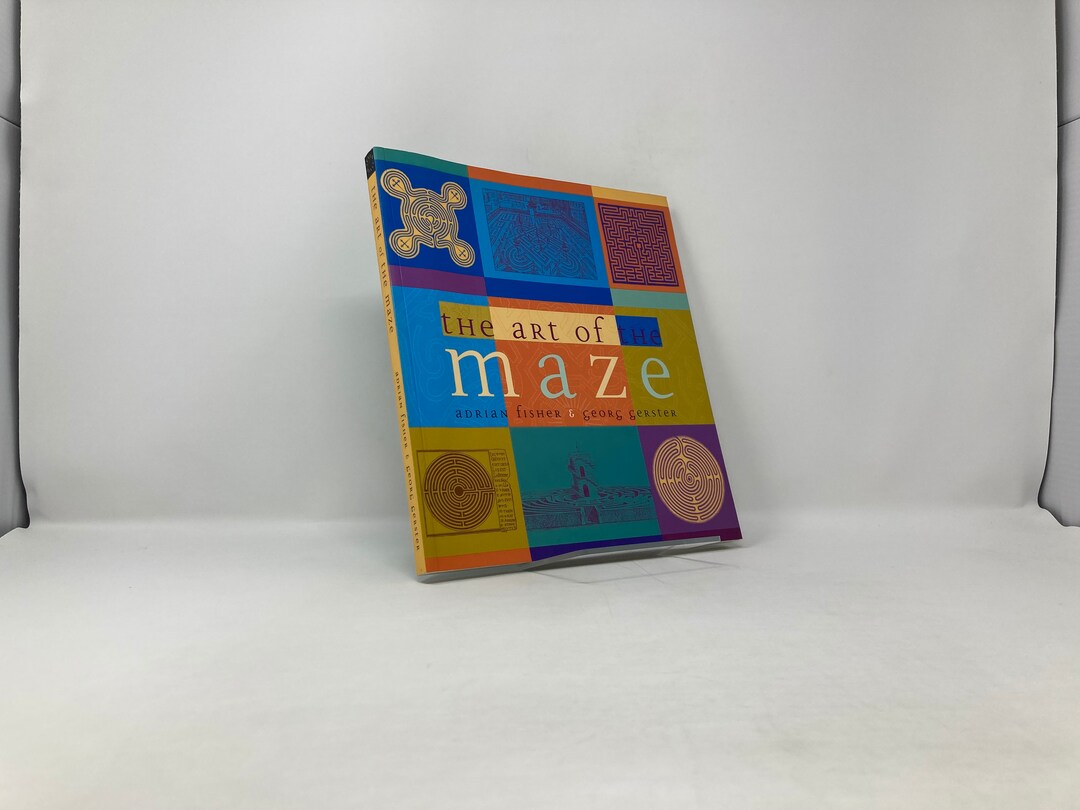 The Art of the Maze by Adrian Fisher and Georg Gerster HC First 1st LN ...