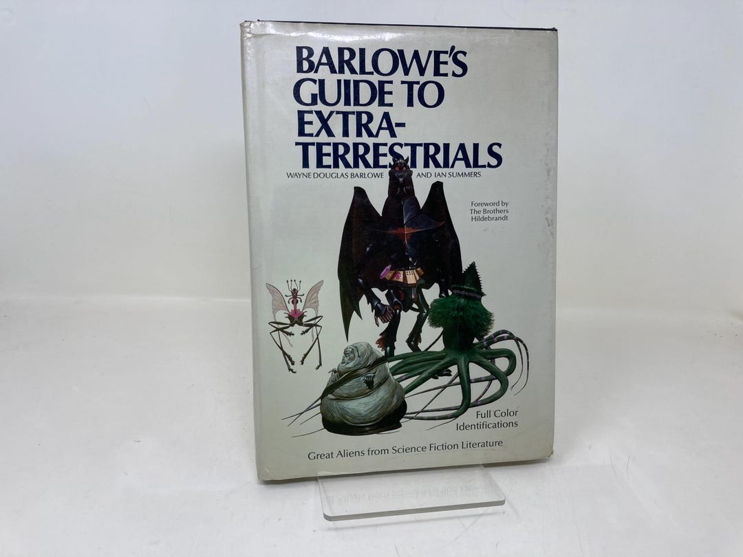 Barlowe's Guide to Extraterrestrials by Wayne Douglas Barlowe HC Hardcover 1st First VG Very ...
