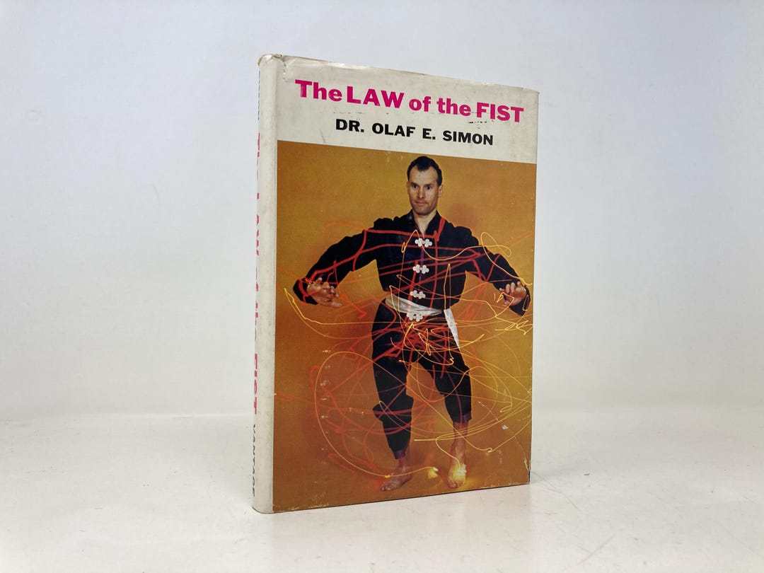 The Law of the Fist by Dr. Olaf E. Simon HC Hardcover First 1st Very ...