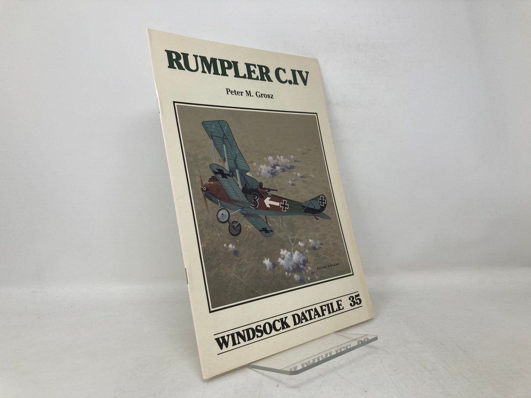 Windsock Datafile No. 035 Rumpler C.IV by Peter Michael - Etsy