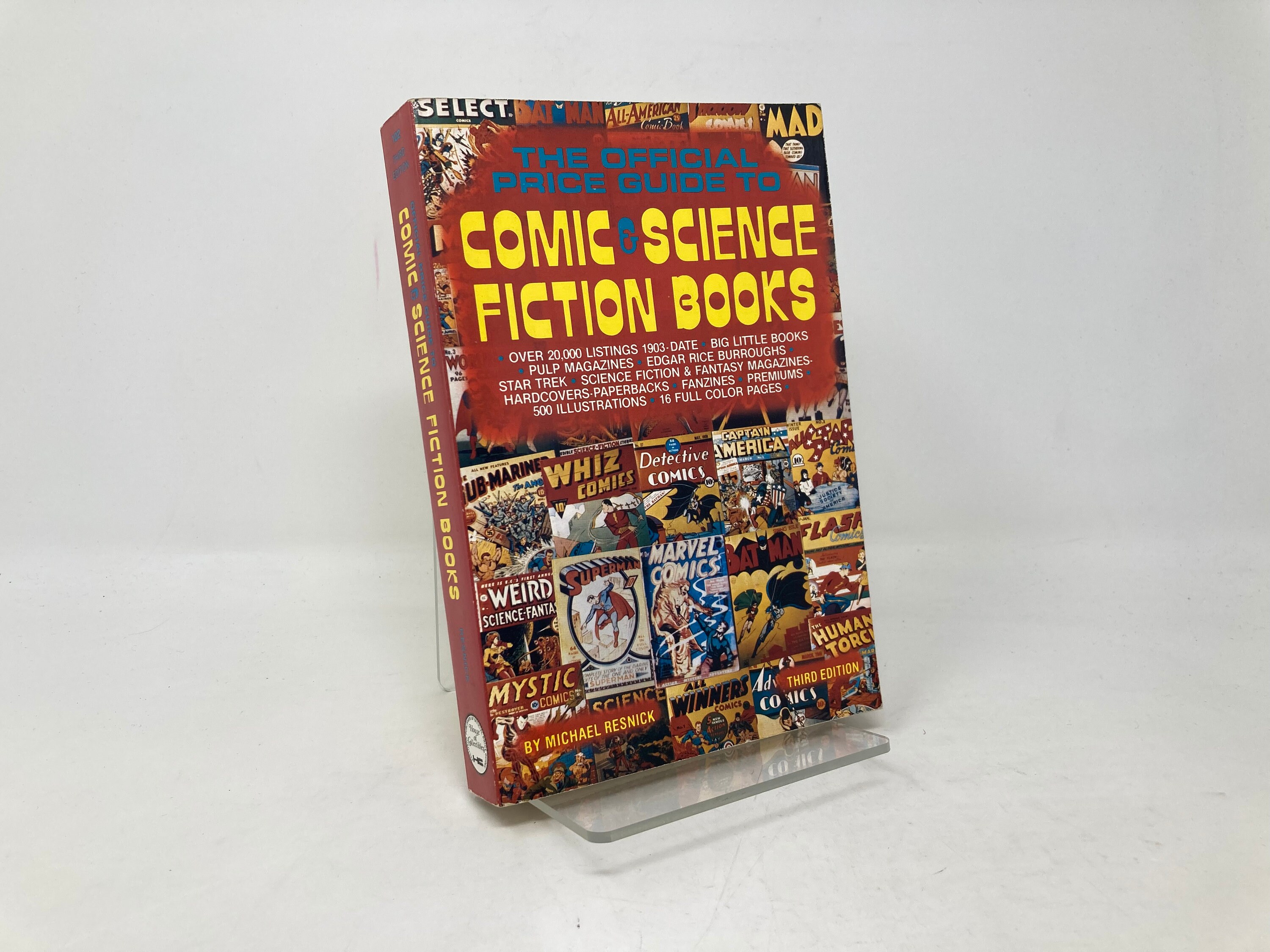 The Official Price Guide to Comic & Science Fiction Books by Michael D ...
