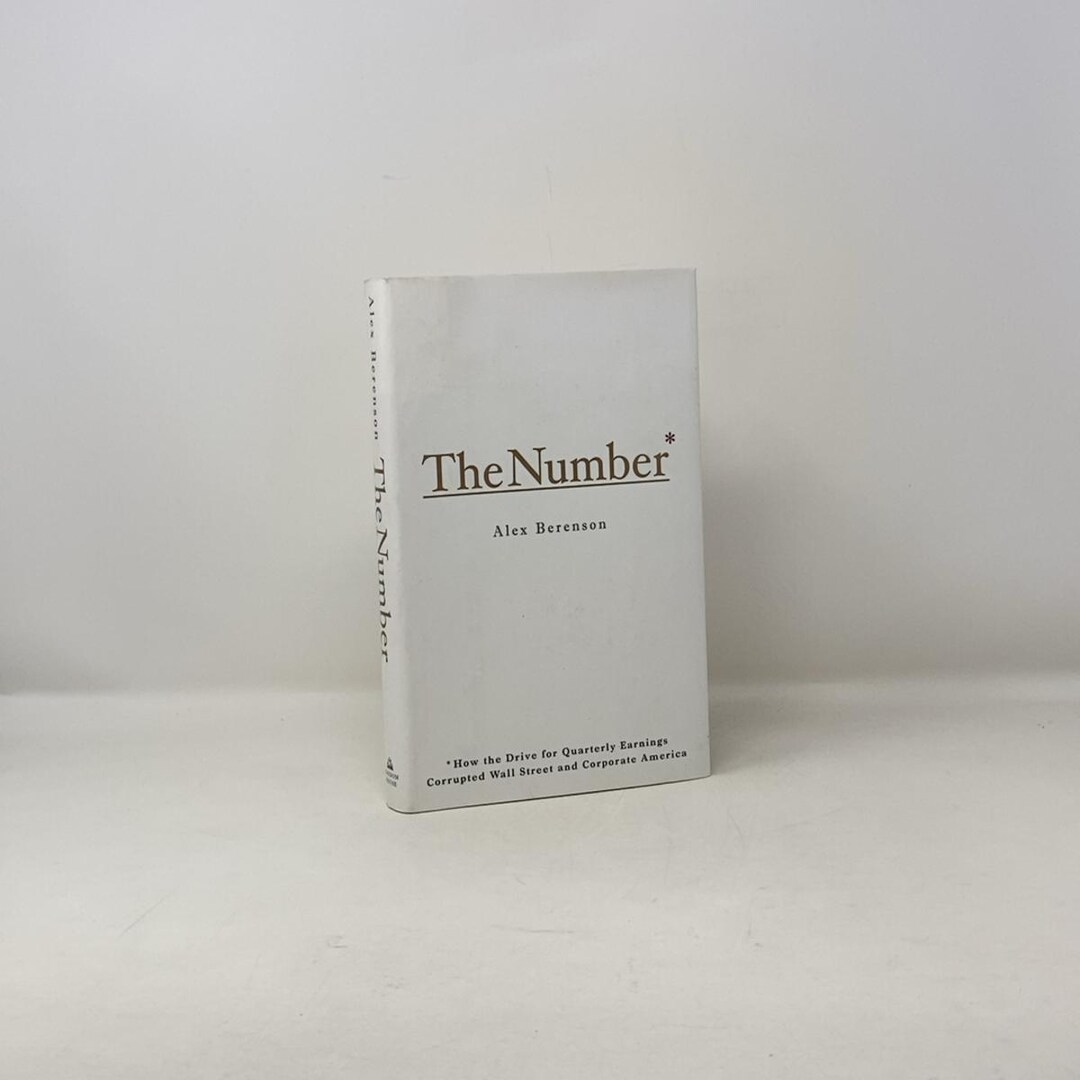 The Number by Alex Berenson HC First Edition Hardcover Very Good 2003 ...