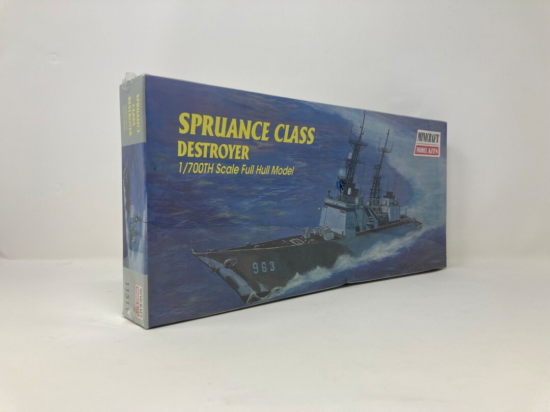 Minicraft Spruance Class Destroyer 1/700 Scale Model Kit New in Box ...
