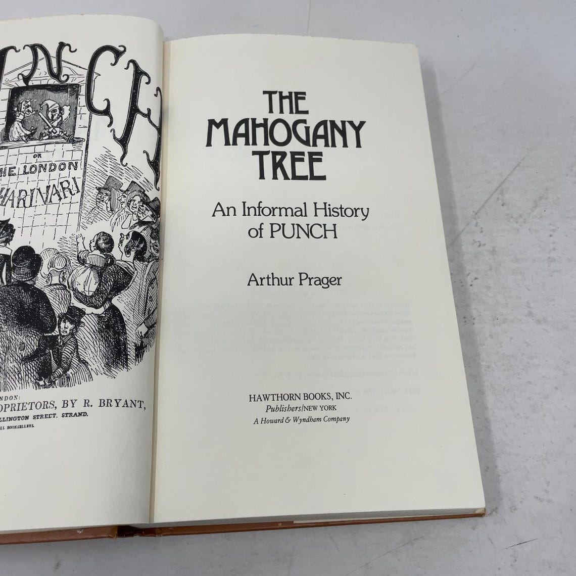 The Mahogany Tree by Arthur Prager HC First Edition Hardcover Very Good ...