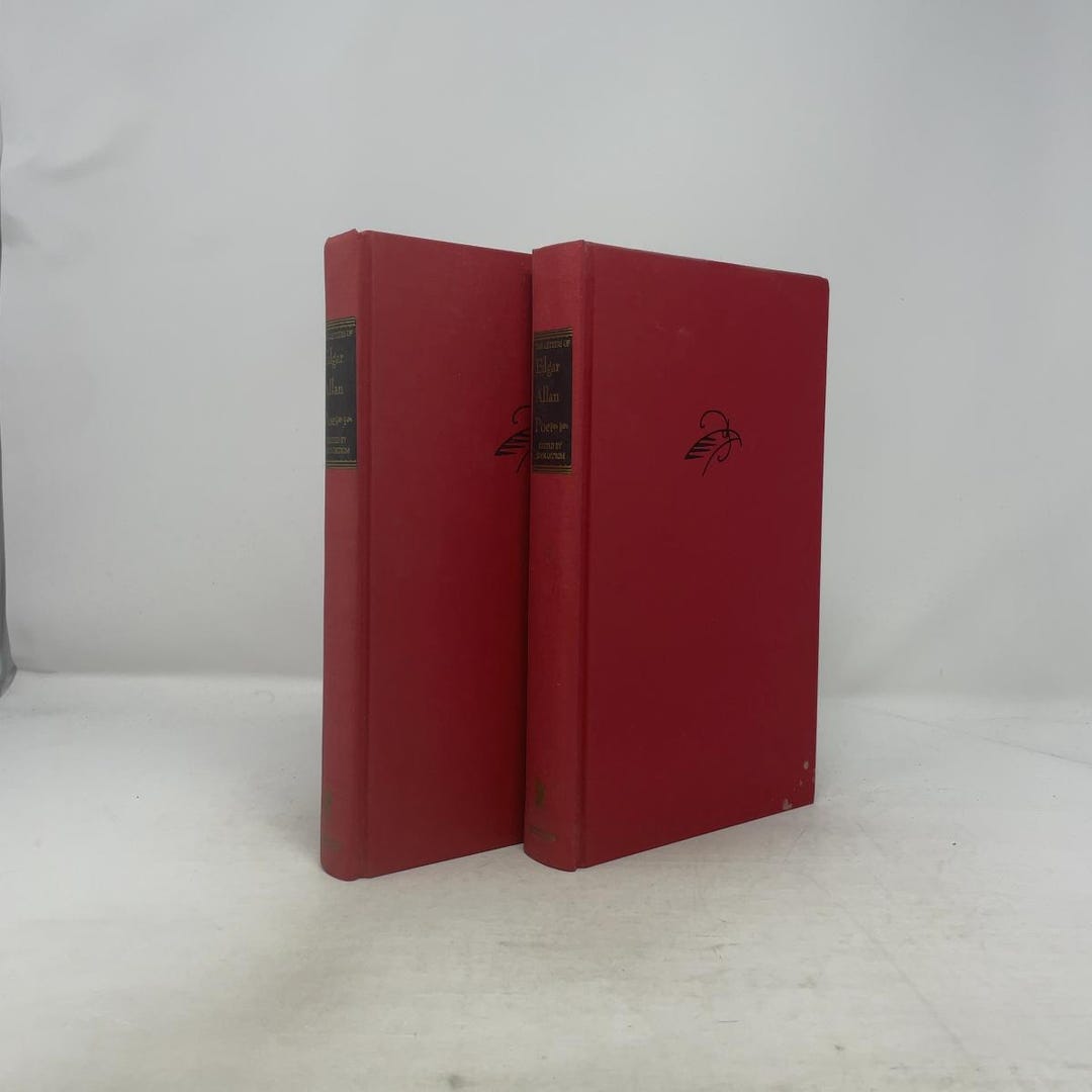 The Letters of Edgar Allan Poe (2 Volumes) by Edgar Allan Poe HC First ...