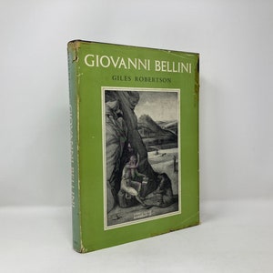 Giovanni Bellini by Giles Robertson HC First 1st VG 1968 122019 - Etsy