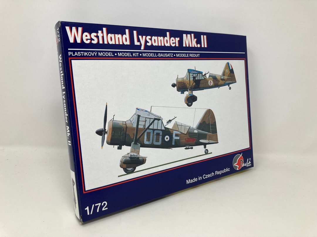 Pavla Westland Lysander Mk.ii 1/72 Scale Model Kit New in Box 143105 - Etsy