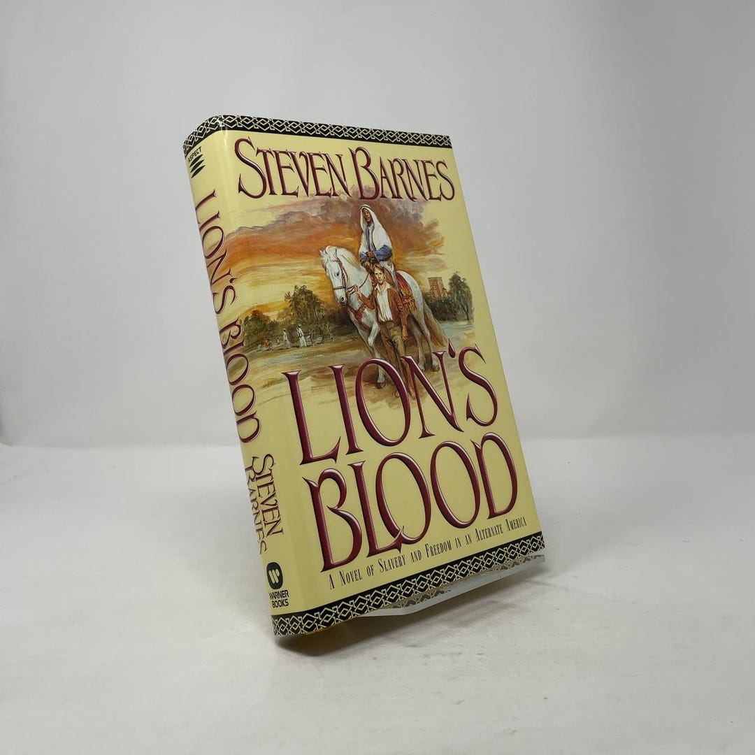 Lion's Blood by Steven Barnes HC First Edition Hardcover Like New 2002 ...