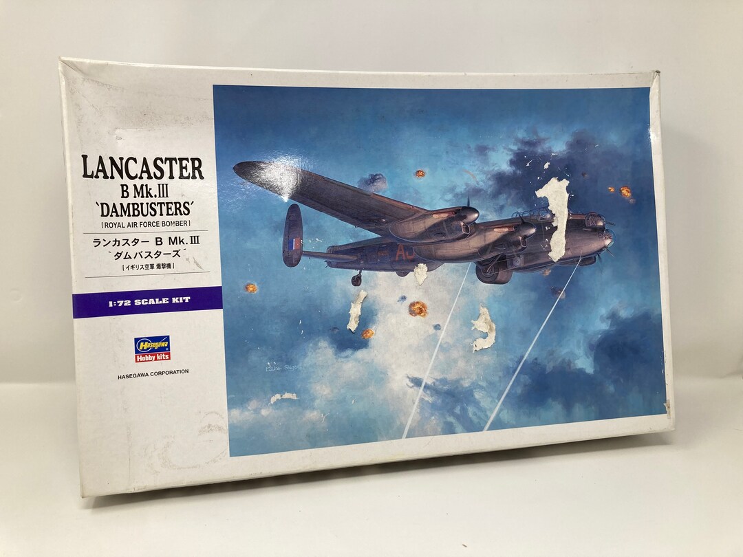 Hasegawa Lancaster B Mk.iii dambusters 1/72 Scale Model Kit - Etsy