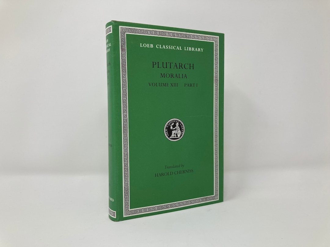Loeb Classical Library Plutarch: Moralia Volume XIII Part 1. - Etsy