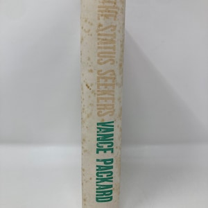 The Status Seekers by Vance Packard HC Hardcover 1st First VG Very Good ...