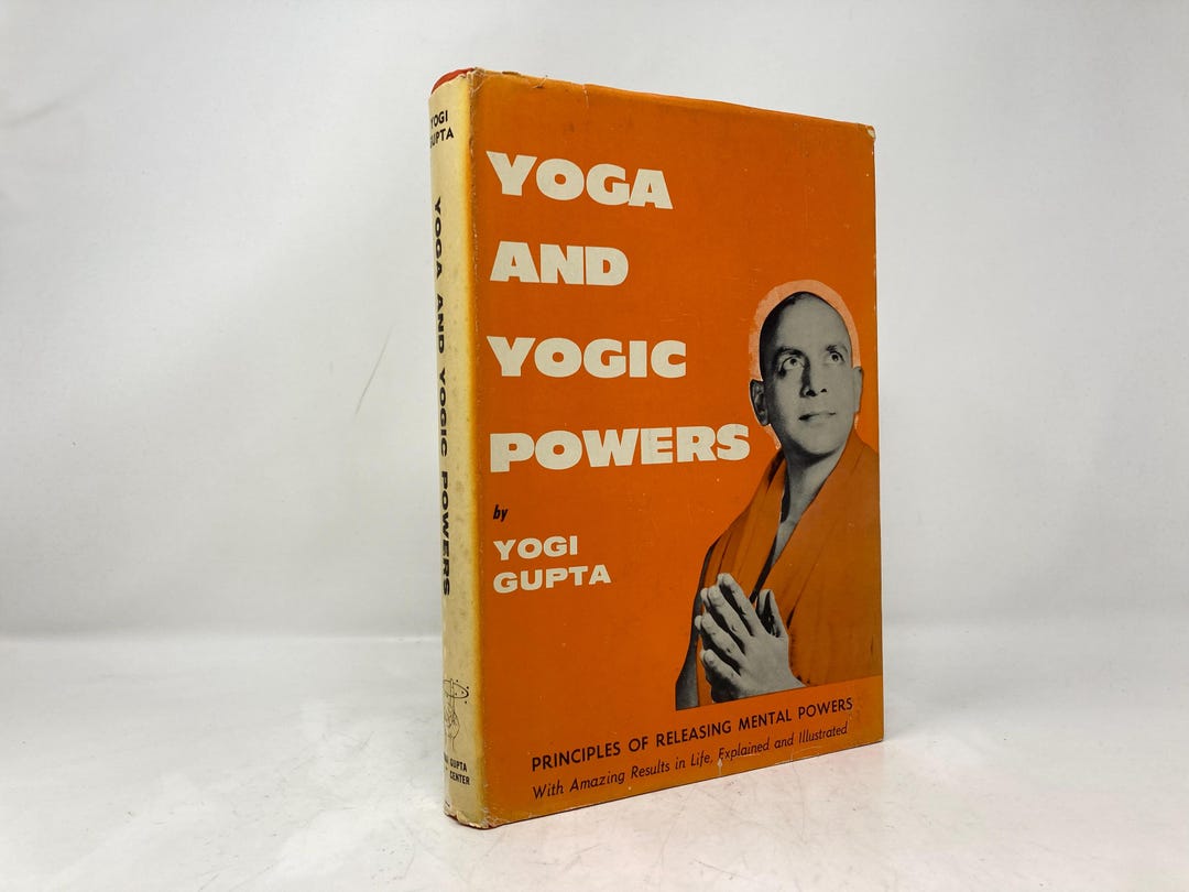 Yoga and Yogic Powers by Yogi Gupta HC Hardcover First 1st Very Good ...