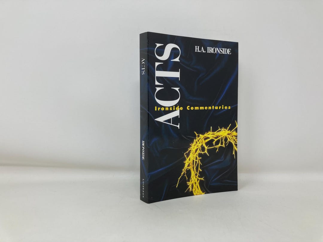 Acts Rev by Henry A. Ironside PB Paperback First Thus Like New 1998 ...