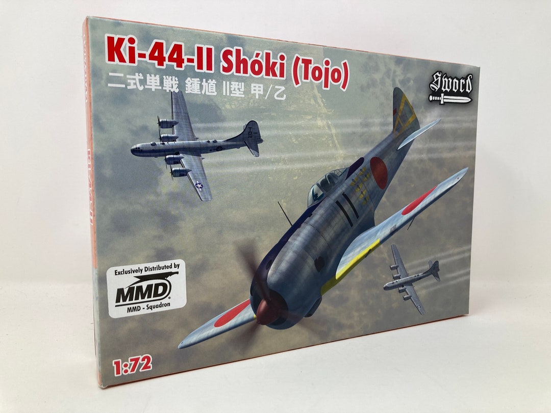 Sword Ki-44-ii Shoki tojo 1/72 Scale Model Kit New in Box 143016 - Etsy