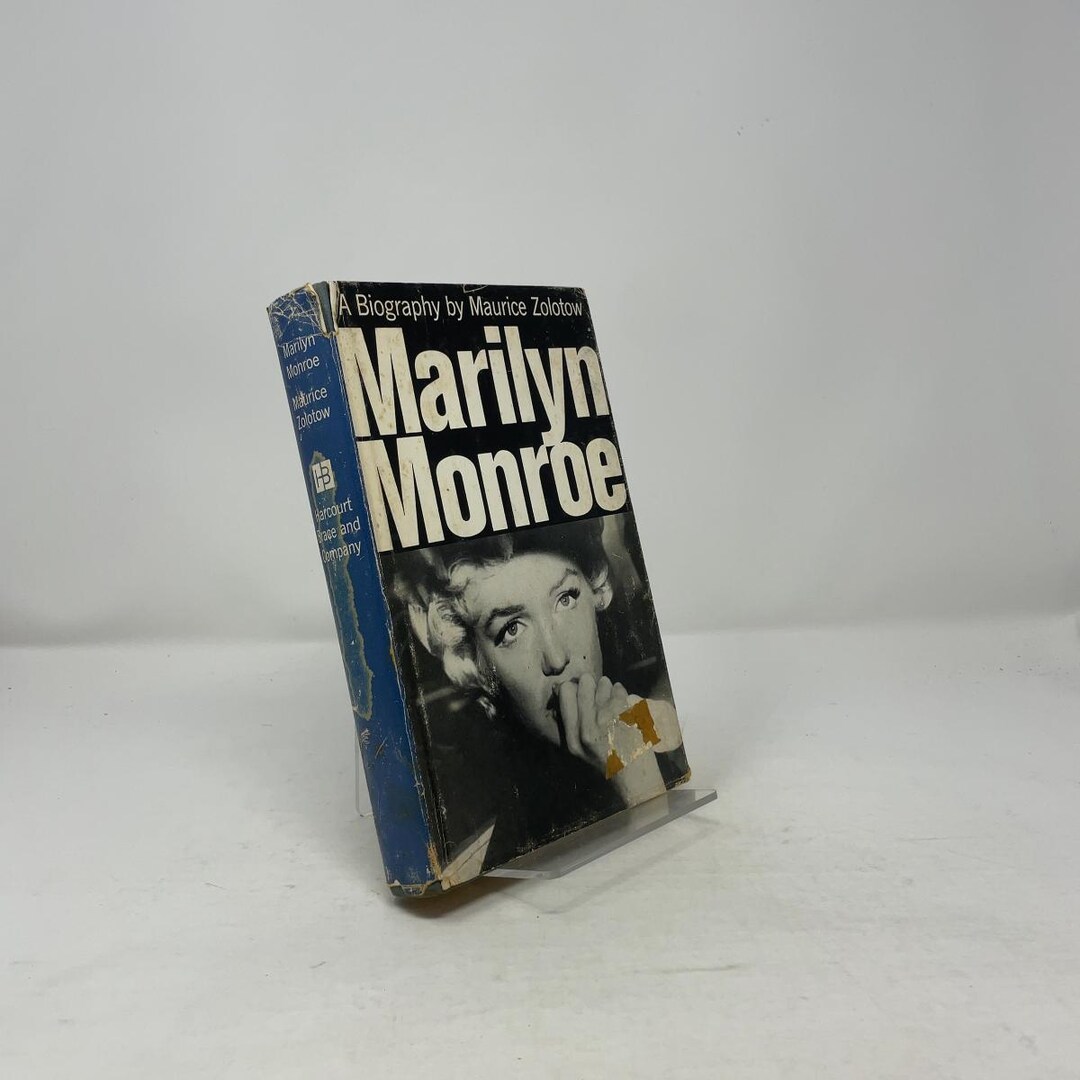 Marilyn Monroe by Maurice Zolotow HC First Edition Hardcover Very Good ...