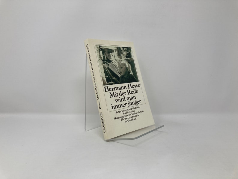 Mit Der Reife Wird Man Immer Jünger by Hermann Hesse PB Paperback 1st ...