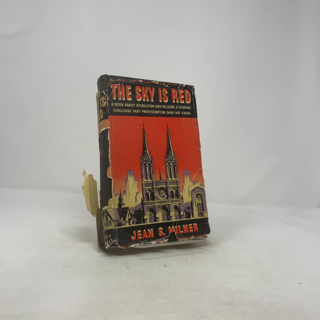 The Sky is Red by Jean S. Milner Signed HC First Edition Hardcover Very ...