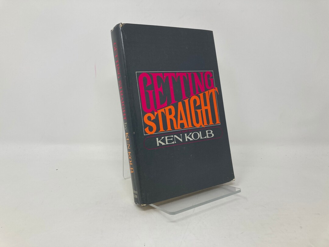 Getting Straight by Ken Kolb HC Hardcover First 1st Very Good 1967 - Etsy