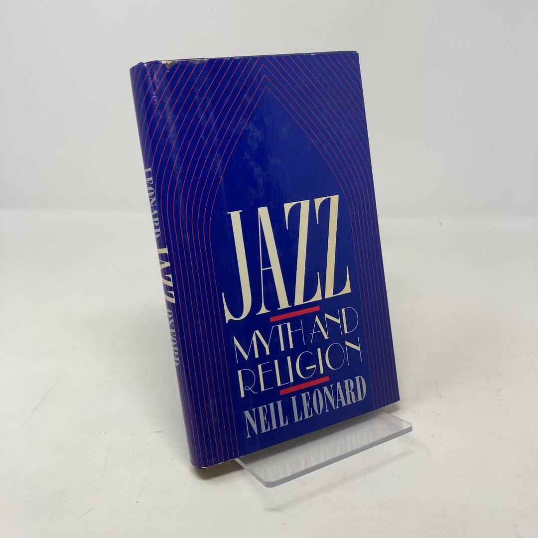 Jazz by Neil Leonard HC First Edition Hardcover Very Good 1987 330448 ...