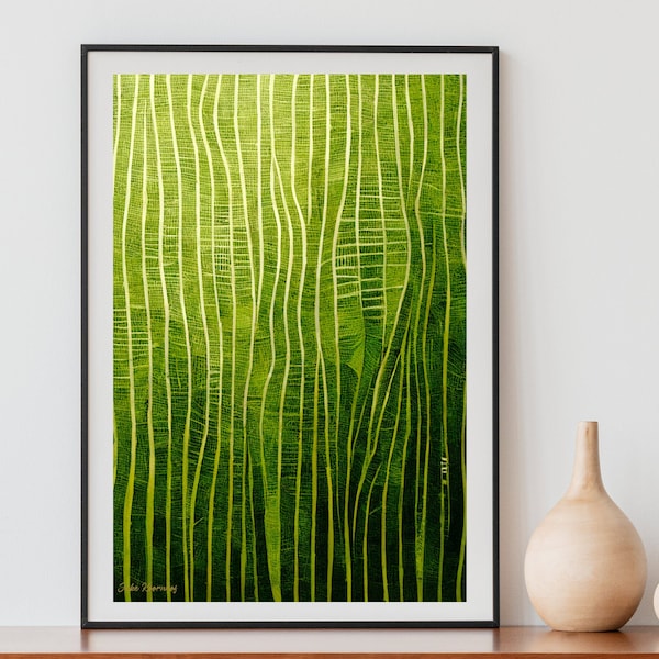 Extra Large Linocut Print - Etsy