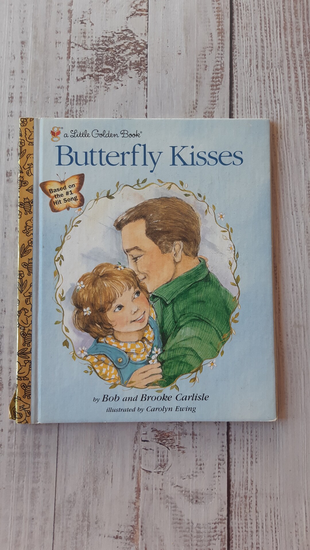 Vintage Butterfly Kisses Little Golden Book/ Vintage Dad Story Book ...