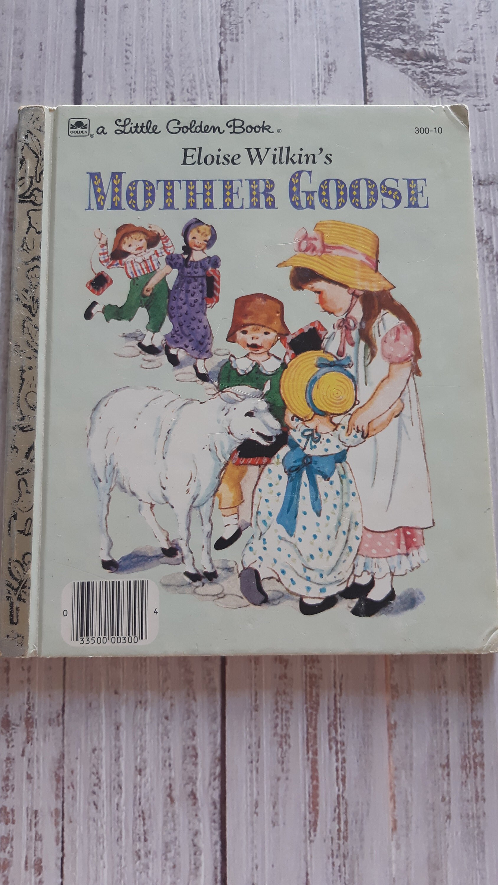 Second Edition Mother Goose Little Golden Book 1961/ Vintage Mother ...